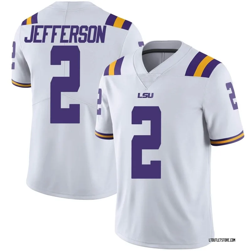 Youth Limited Justin Jefferson LSU Tigers Football College Jersey ...